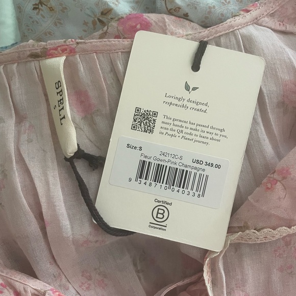 Spell | Dresses | Spell Fleur Gown Pink Champagne Bnwt Small | Poshmark